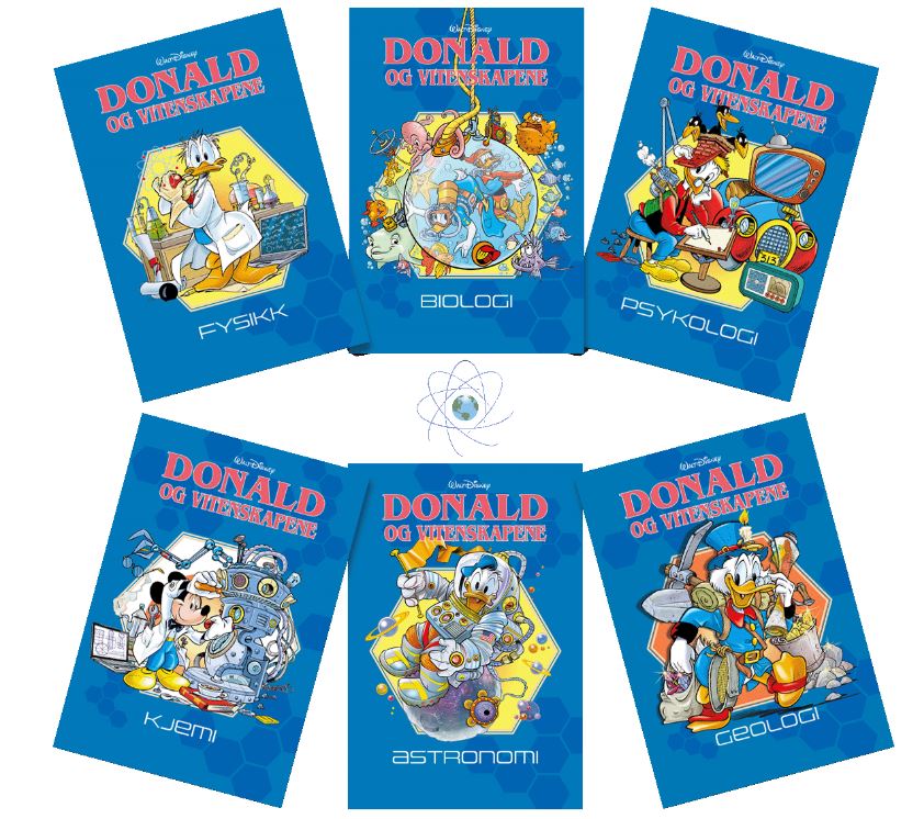 Bladkiosken | DONALD OG VITENSKAPENE KOMPLETT